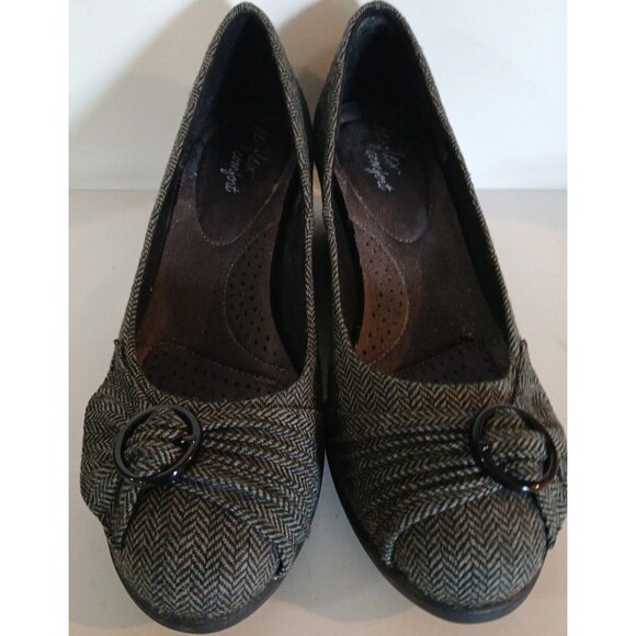 dexflex comfort | Shoes | Dexflex Sport Comfort Wedge Grayblack Plaid ...
